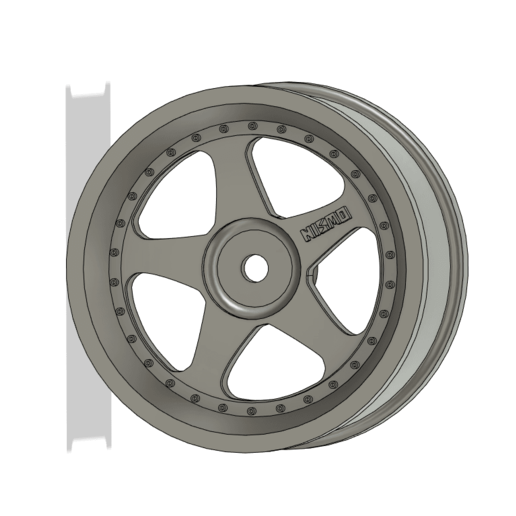 Download STL file Nismo LM GT1 1/10 Rc Wheel • 3D printing model ・ Cults