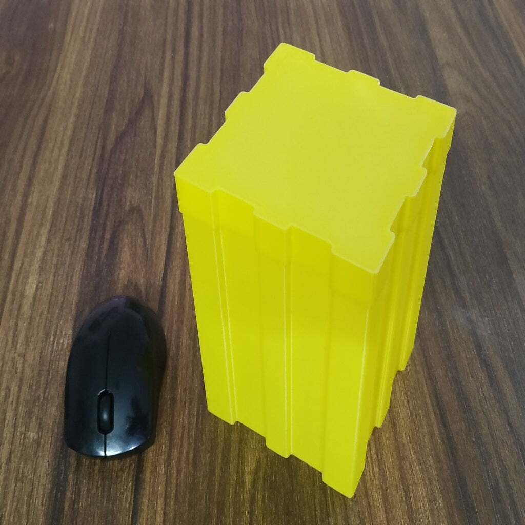 Free STL file Ribbed box with Lid・3D printable model to download・Cults