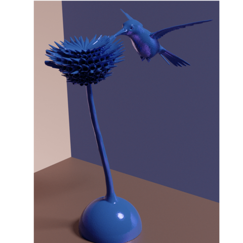 Descargar modelo 3D Colibri ・ Cults