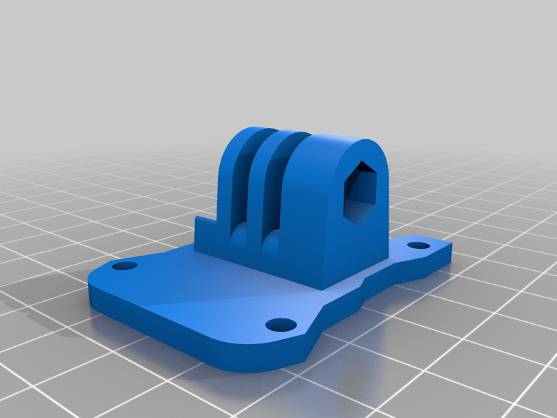 Free STL file Speedy Bee Frame V2 Gopro Mount 🐝・3D printer model to ...