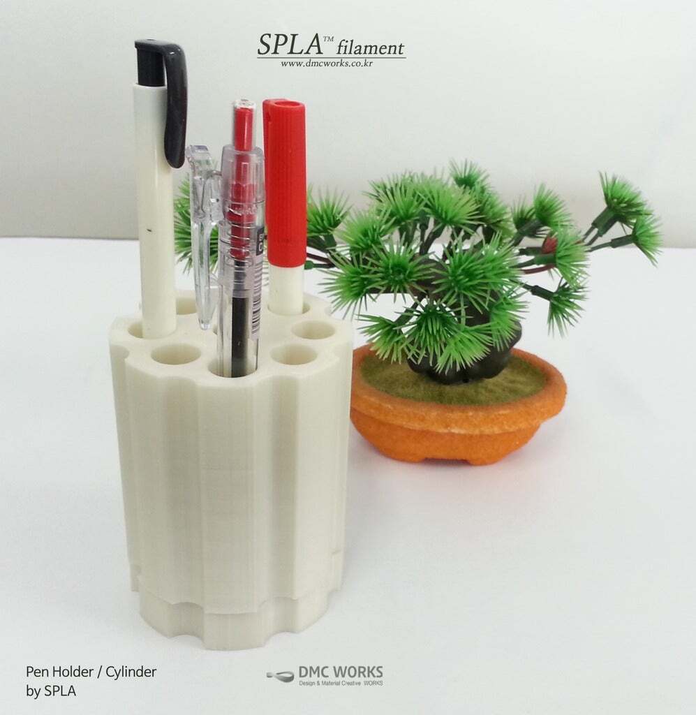 Free STL file pen Holder / cylinder・3D printable object to download・Cults