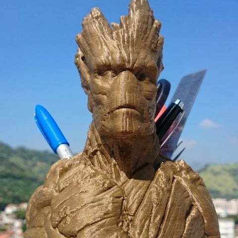 Download free 3D model Groot Pen Holder ・ Cults