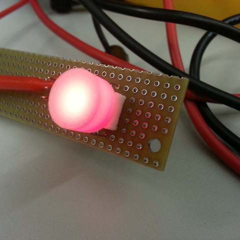 Download free STL LED Backlit Pushbutton ・ Cults