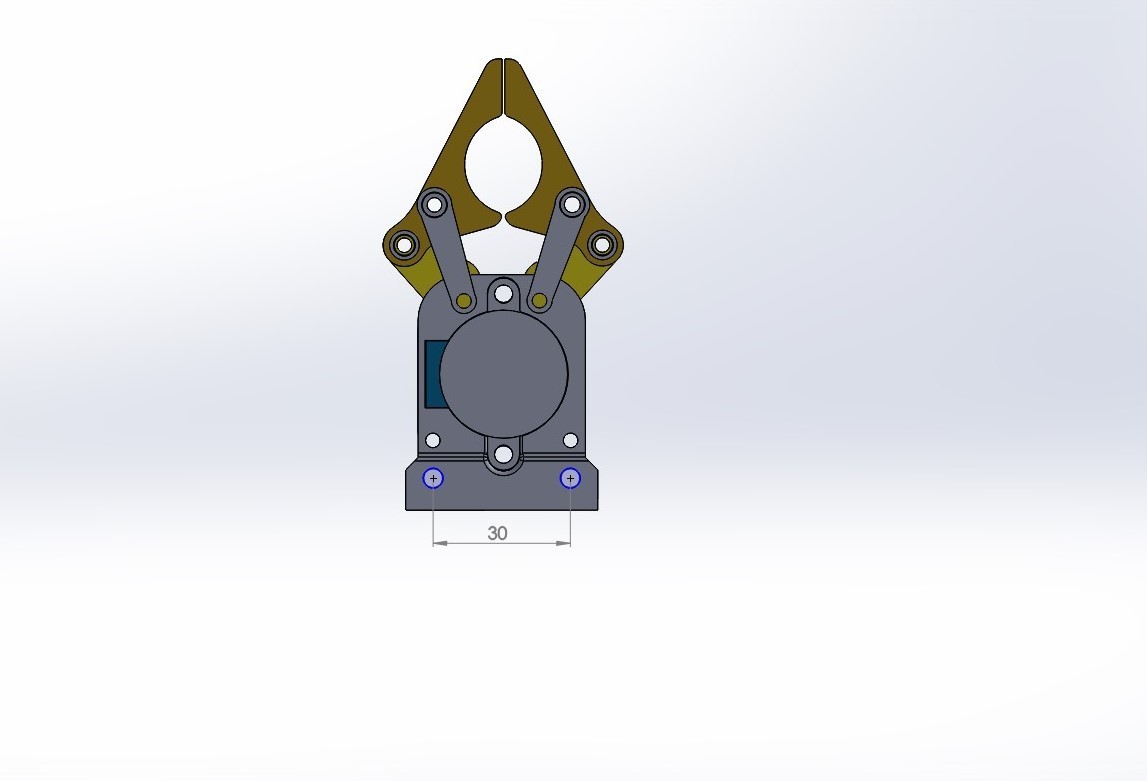 Free STL file gripper robot arm・Model to download and 3D print・Cults