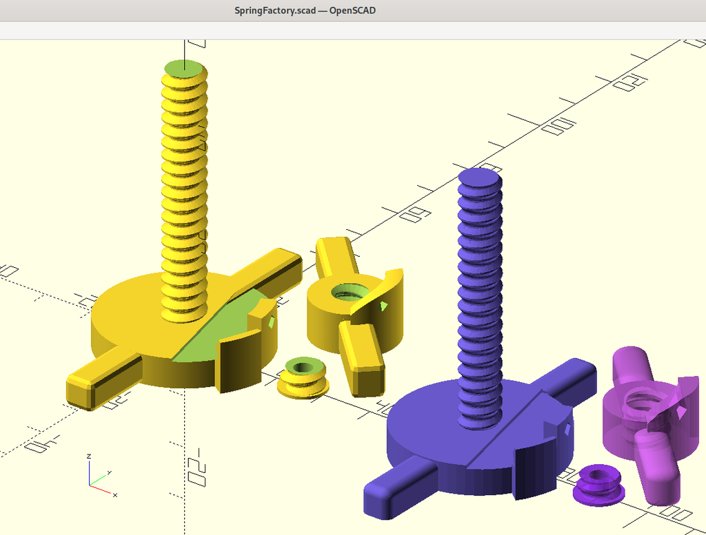 Free 3D file Spring Factory (Parametric) 🧑‍🏭・Object to download and to ...