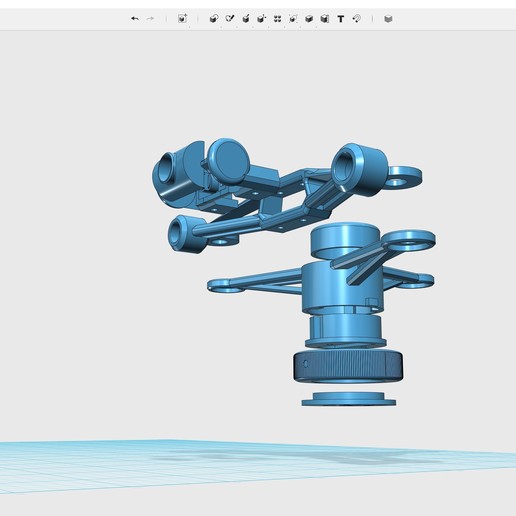 Download STL file DJI Inspire 2 3D printed • 3D print model ・ Cults
