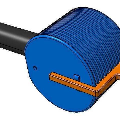 Download free 3D print files Inlet Grid for Water Turbine Pipe ...