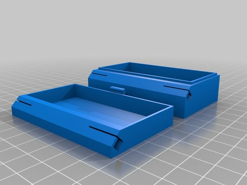Free STL file Box with flexible hinge・3D printer model to download・Cults