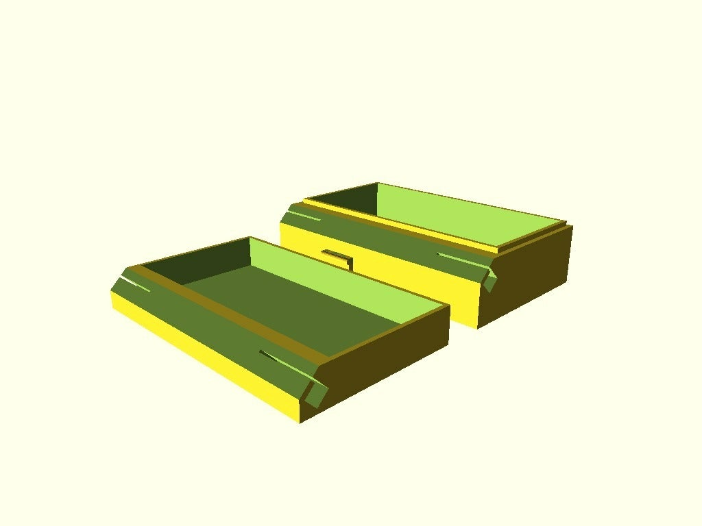 Free STL file Box with flexible hinge・3D printer model to download・Cults