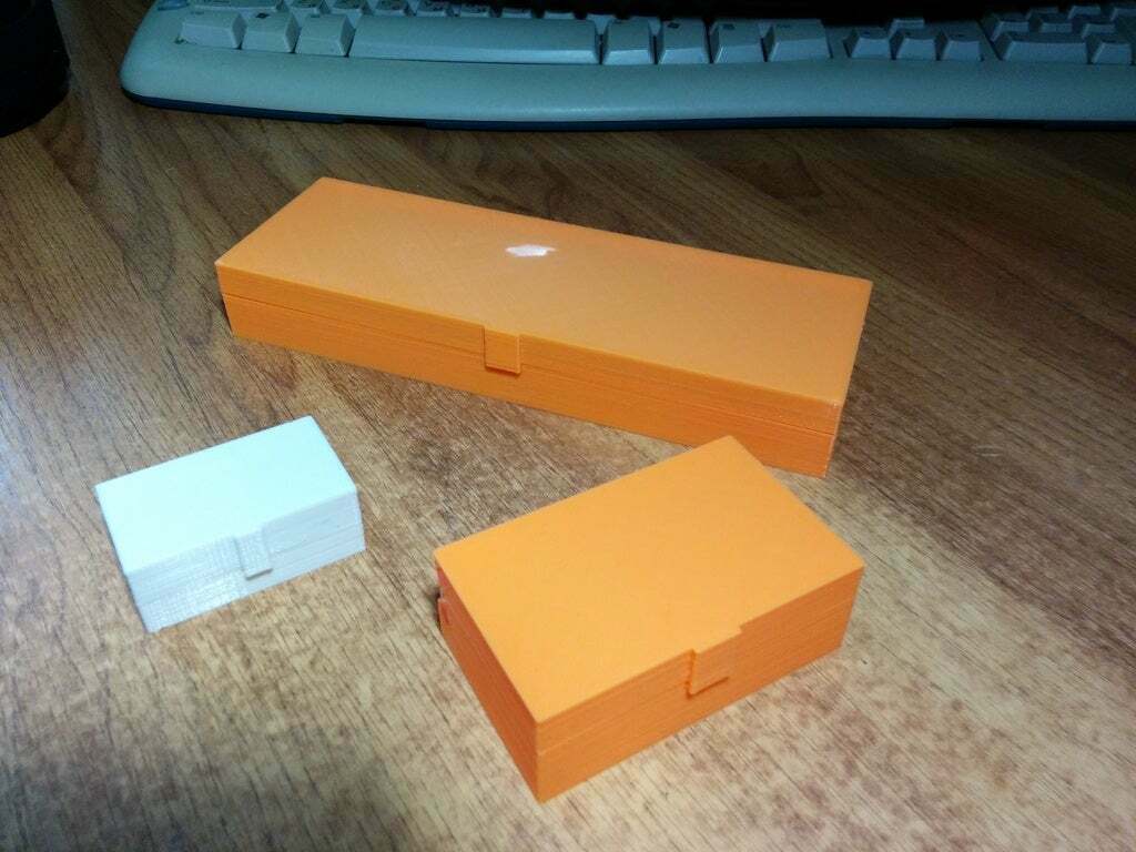 Free STL file Box with flexible hinge・3D printer model to download・Cults