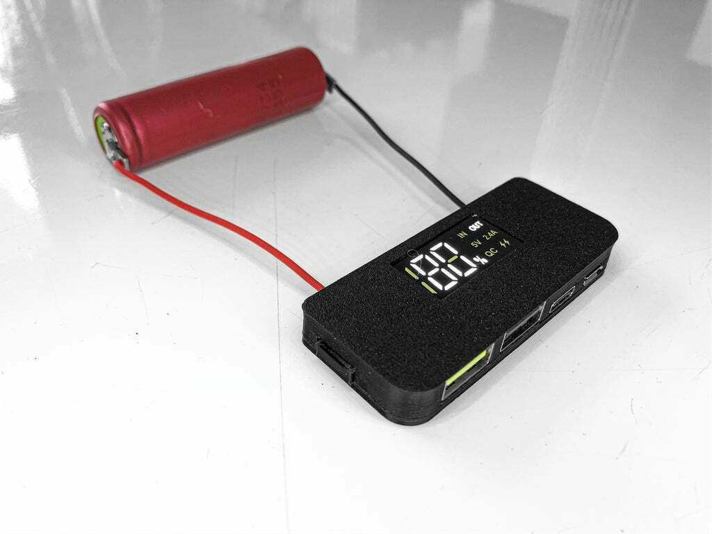 Free STL file Removable 18650 PowerBank (Magnetic Connection) 🧲・3D ...