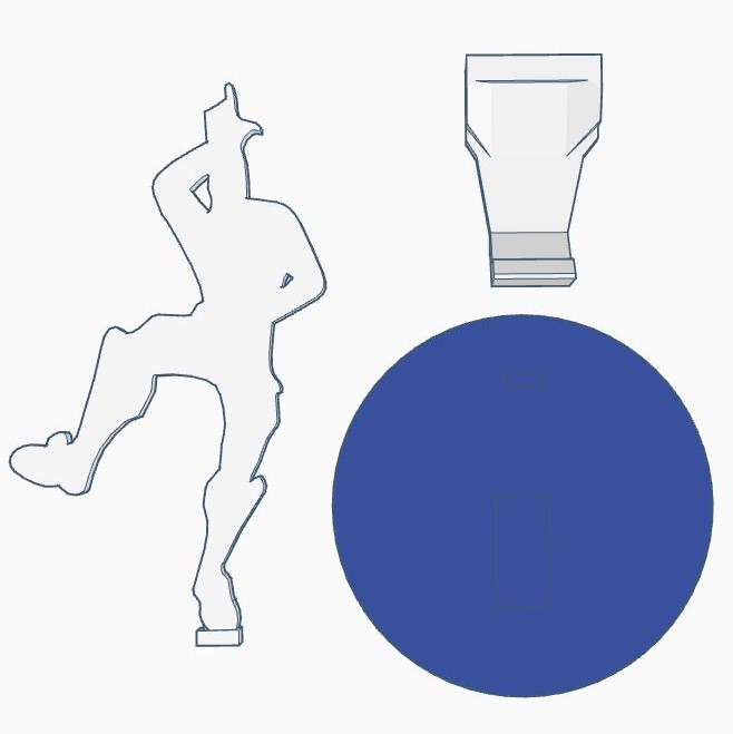 Fichier STL FORTNITE PS4 CONTROLLER HOLDER STAND・Design à télécharger ...