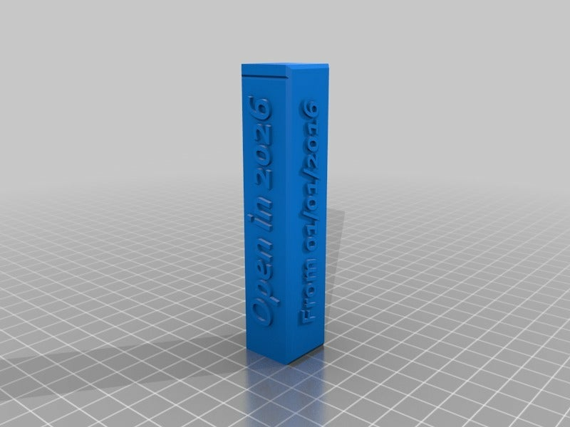 Free STL file 2016 time capsule 👽・3D printable model to download・Cults