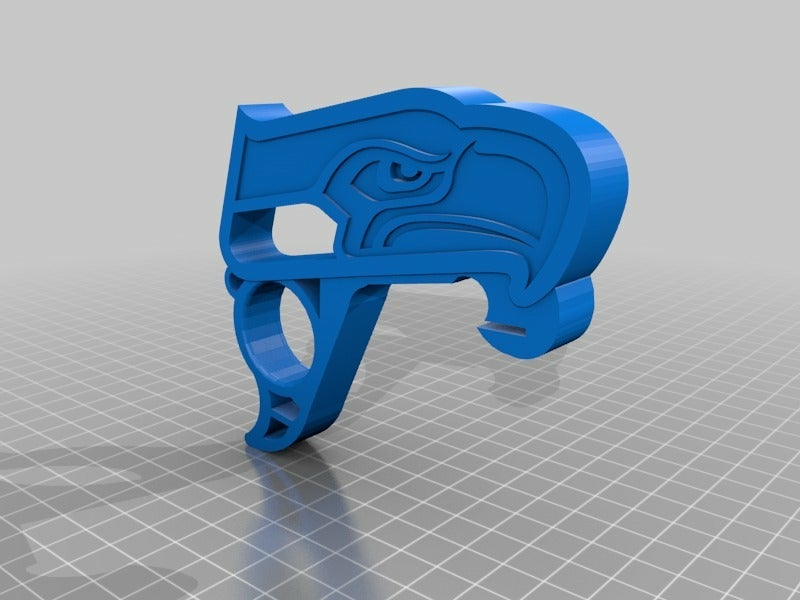 Free STL file Seahawks Bottle Opener・3D print design to download・Cults