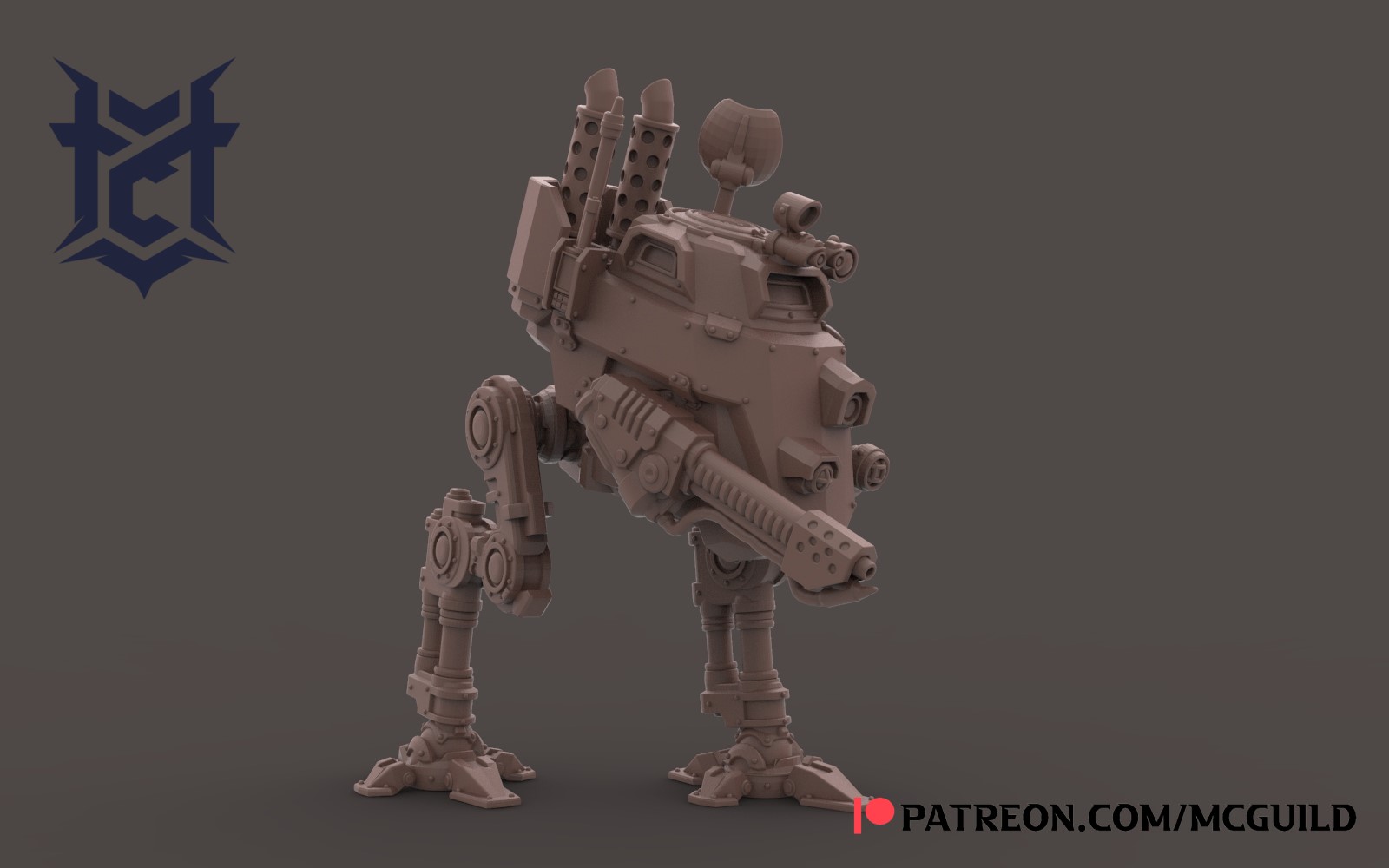 Fichier 3D Dusty Walker (kit de construction) 🚧・Modèle à télécharger et ...