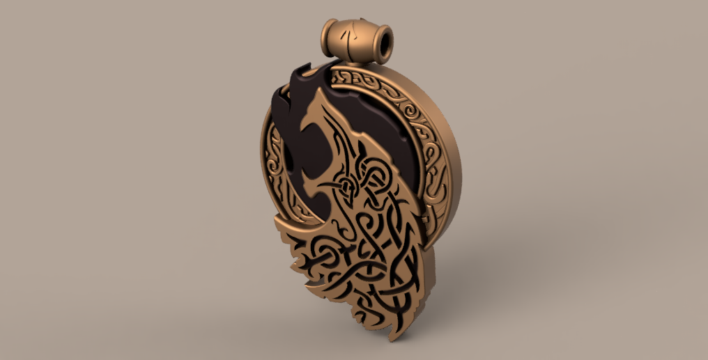 STL file Fenrir vol.1・3D printing design to download・Cults