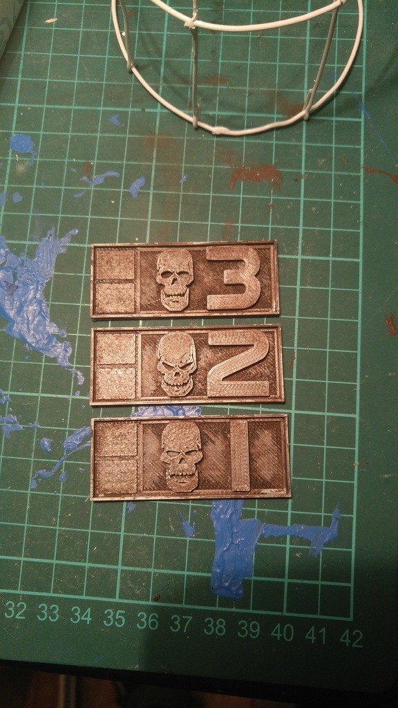 STL file Rogue Trooper Biochips・3D print design to download・Cults