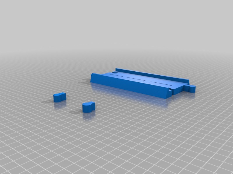 Free 3D file Straight block track・3D printing design to download・Cults