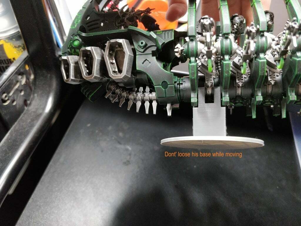 Free STL file Necron Ghost and Doom's Day Ark Base 👻・3D printing model ...