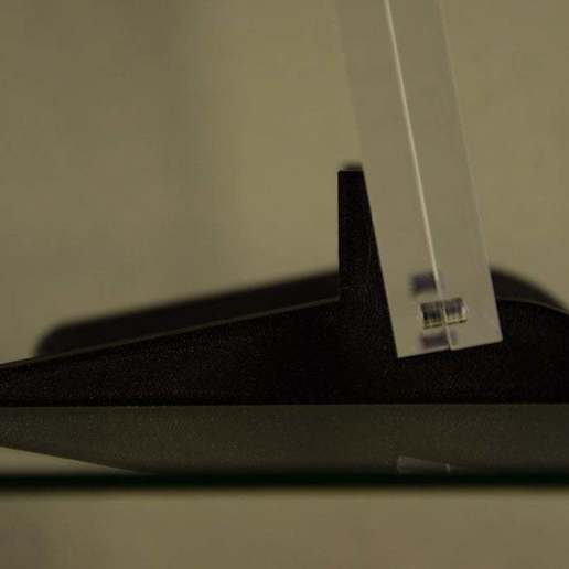 Download free STL file Stand for acrylic photo/woodblock print frame ...