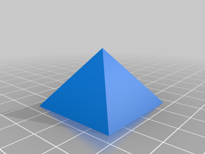 Free STL file edge pyramid・Model to download and 3D print・Cults