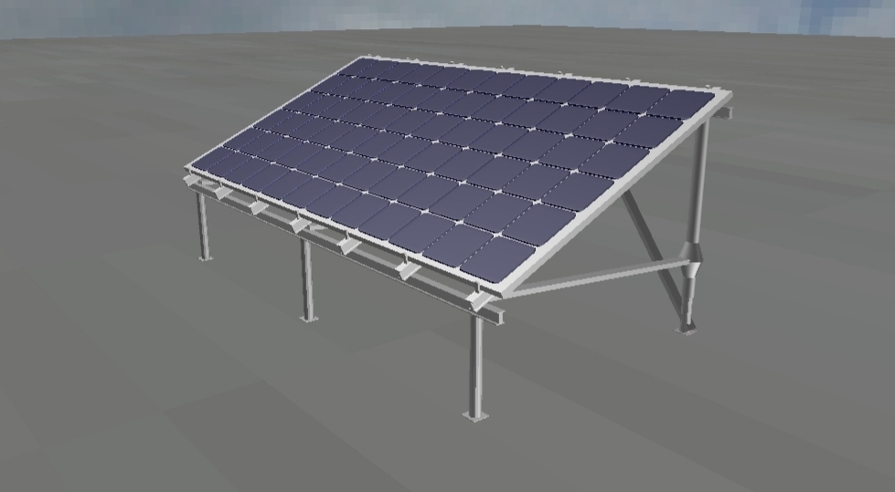 Archivo OBJ Panel solar・Modelo imprimible en 3D para descargar・Cults