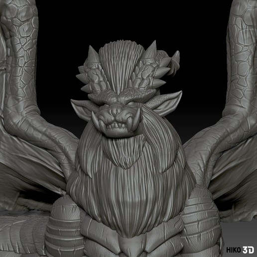 Download 3D printer model Teostra - Monster Hunter - 3D Fan Art - ・ Cults