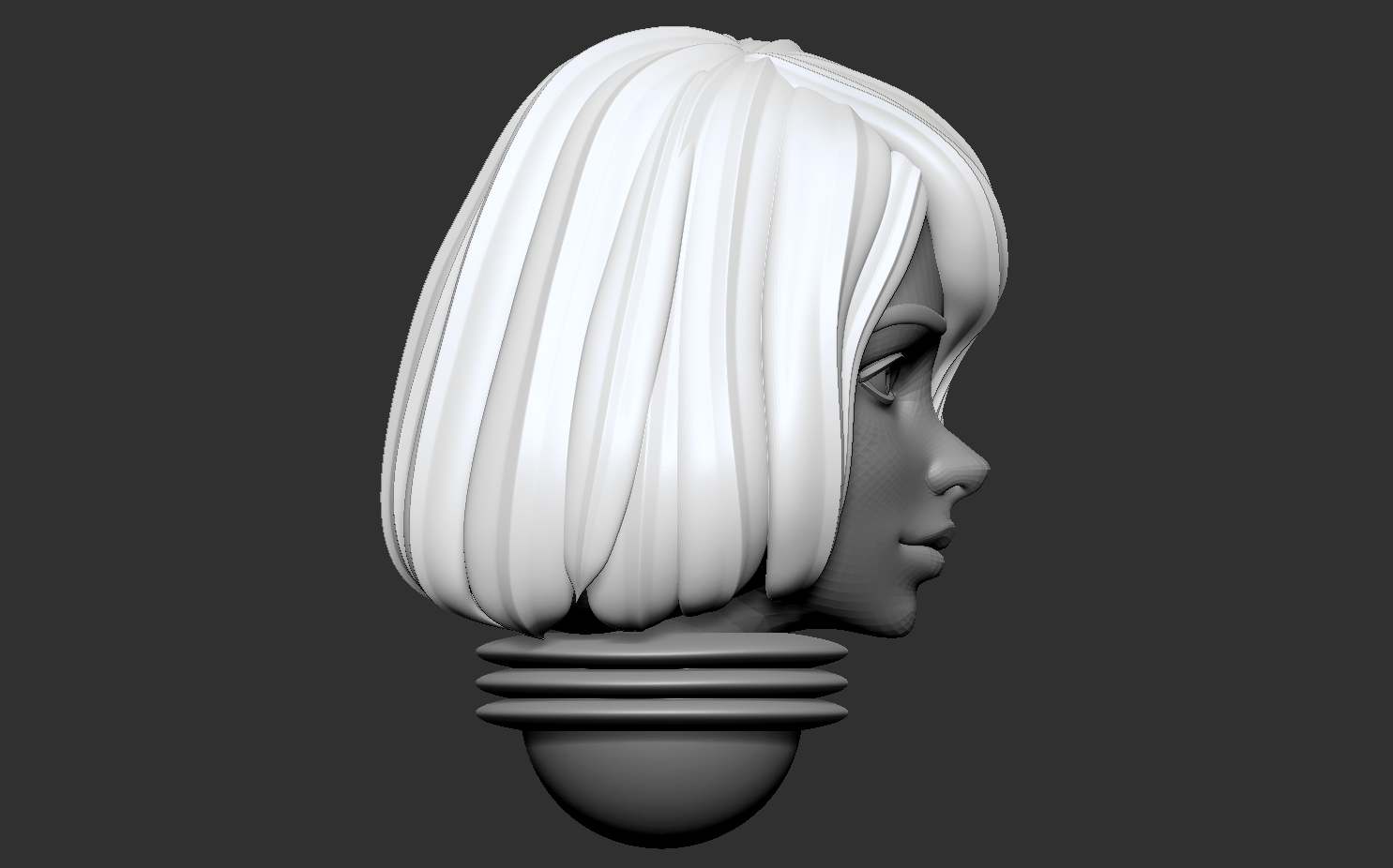 STL file Space nuns alternative anime heads 🛰・3D printable model to ...