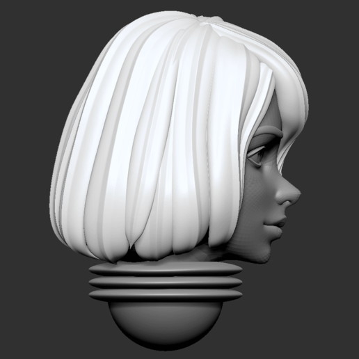 Download STL file Anime set of Adepta Sororitas alternative heads 3D ...