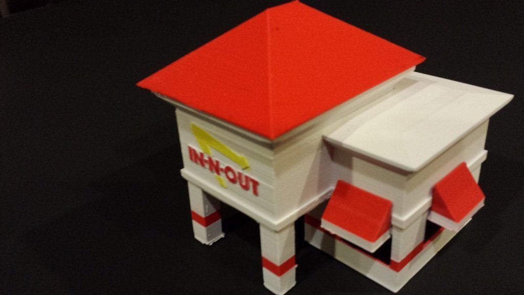 Free STL file In-N-Out Scale Model 🏛️・Object to download and to 3D ...