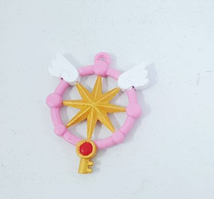Free STL file Sakura Cardcaptor Clear Card Magic Key・3D printable model ...