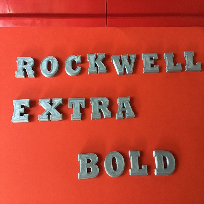 Rockwell Bold Font