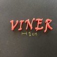 Download 3D printing files VINER Font 3D letters STL file ・ Cults