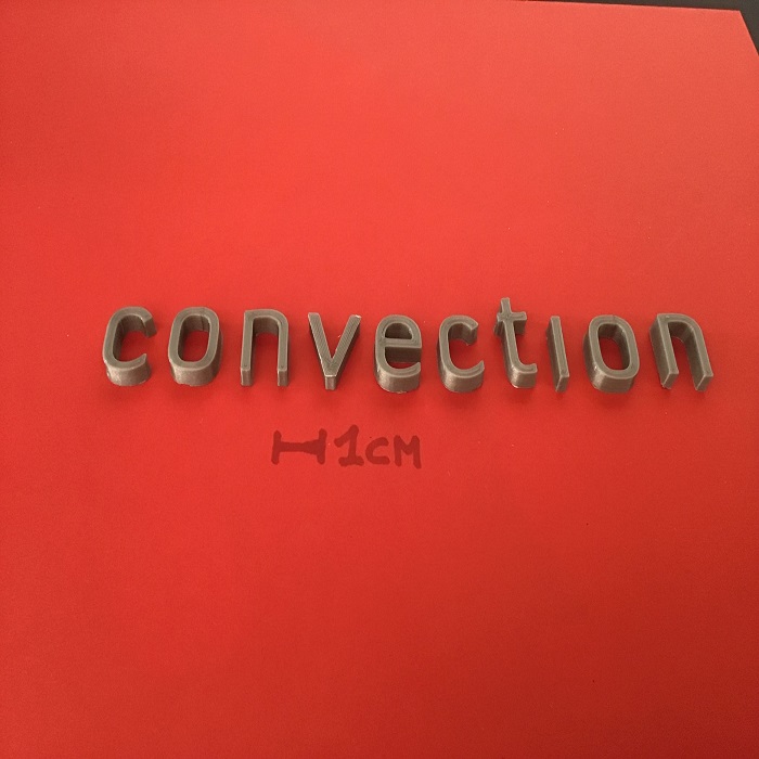 3D file CONVECTION Font lowercase 3D letters STL file 📁・3D printing ...