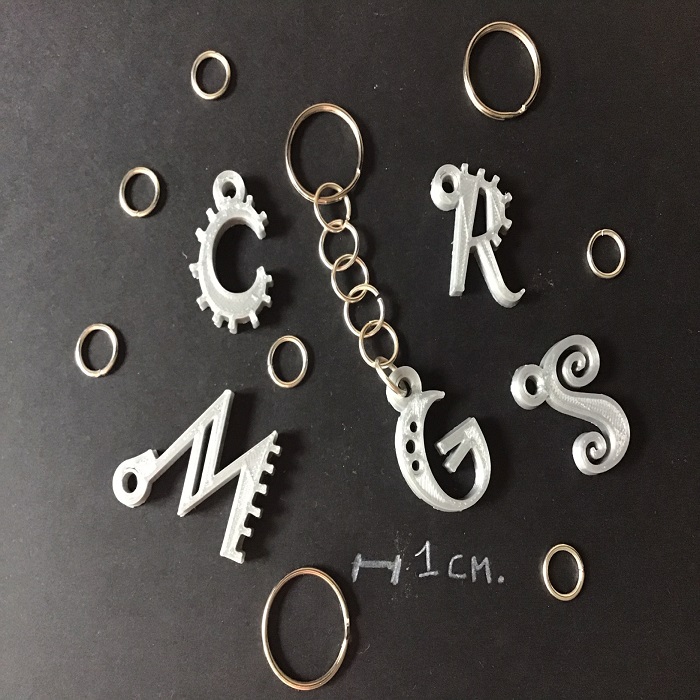 3D file 3d letters for keychain and more・Model to download and 3D print ...