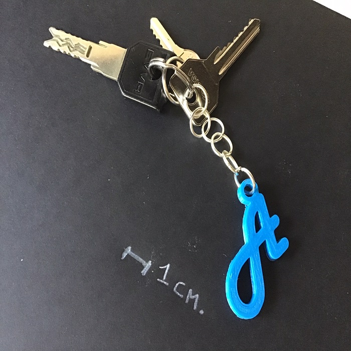 3D file 3d letters for keychain and more・Model to download and 3D print ...