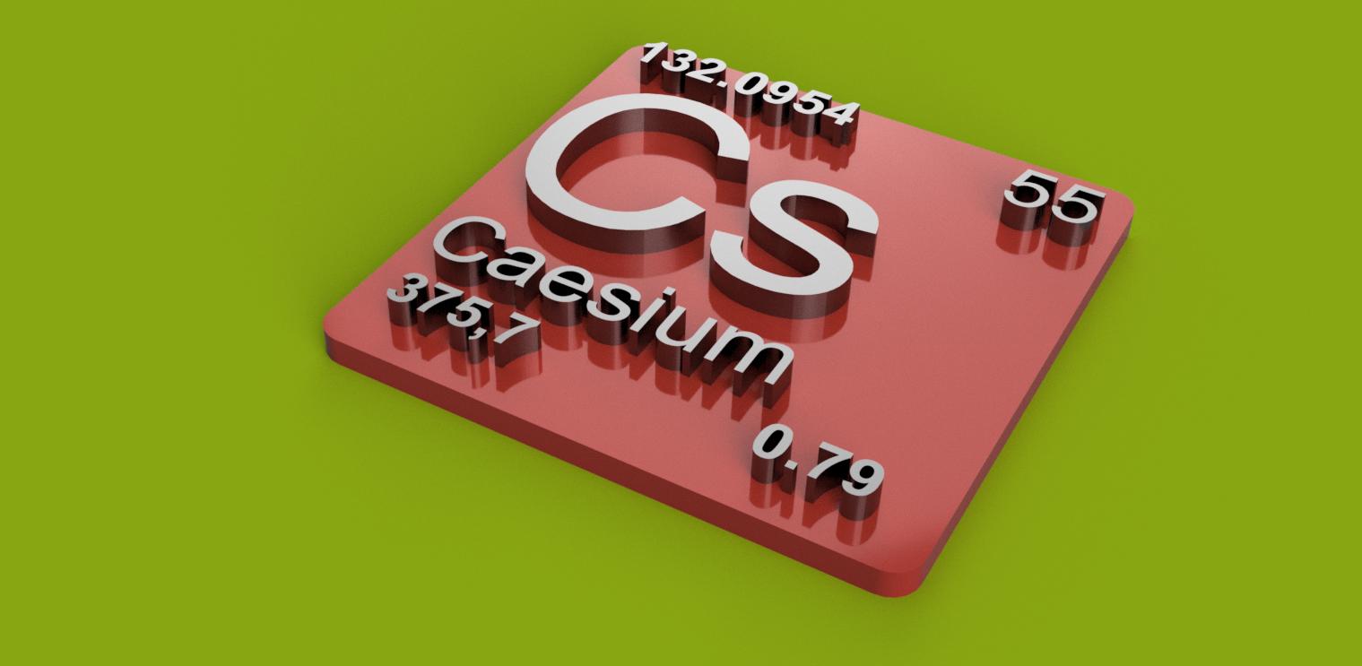 3D file Periodic Table of Elements s-block chemistry - stl file・3D ...