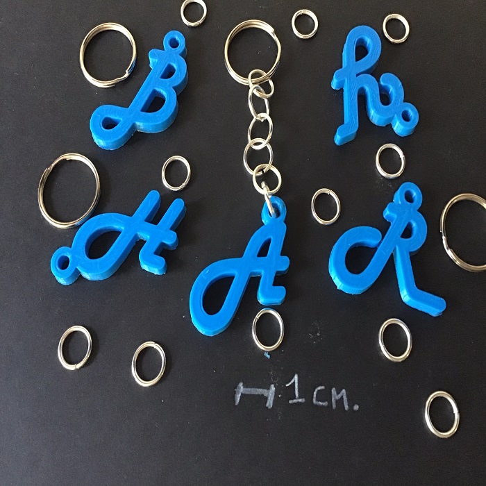 3D file 3d letters for keychain and more・Model to download and 3D print ...