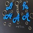 Download 3D printing designs 3d letters for keychain and more ・ Cults