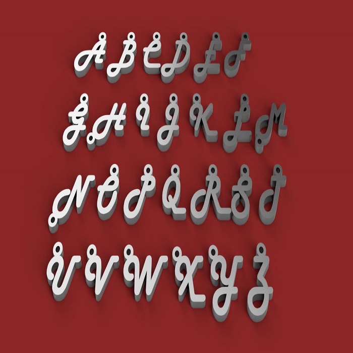 3D file 3d letters for keychain and more・Model to download and 3D print ...