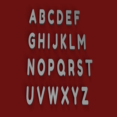 3D file FRED uppercase 3D letters STL file 📁・Template to download and ...