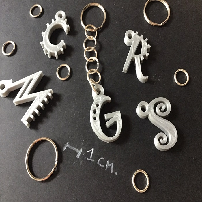 3D file 3d letters for keychain and more・Model to download and 3D print ...