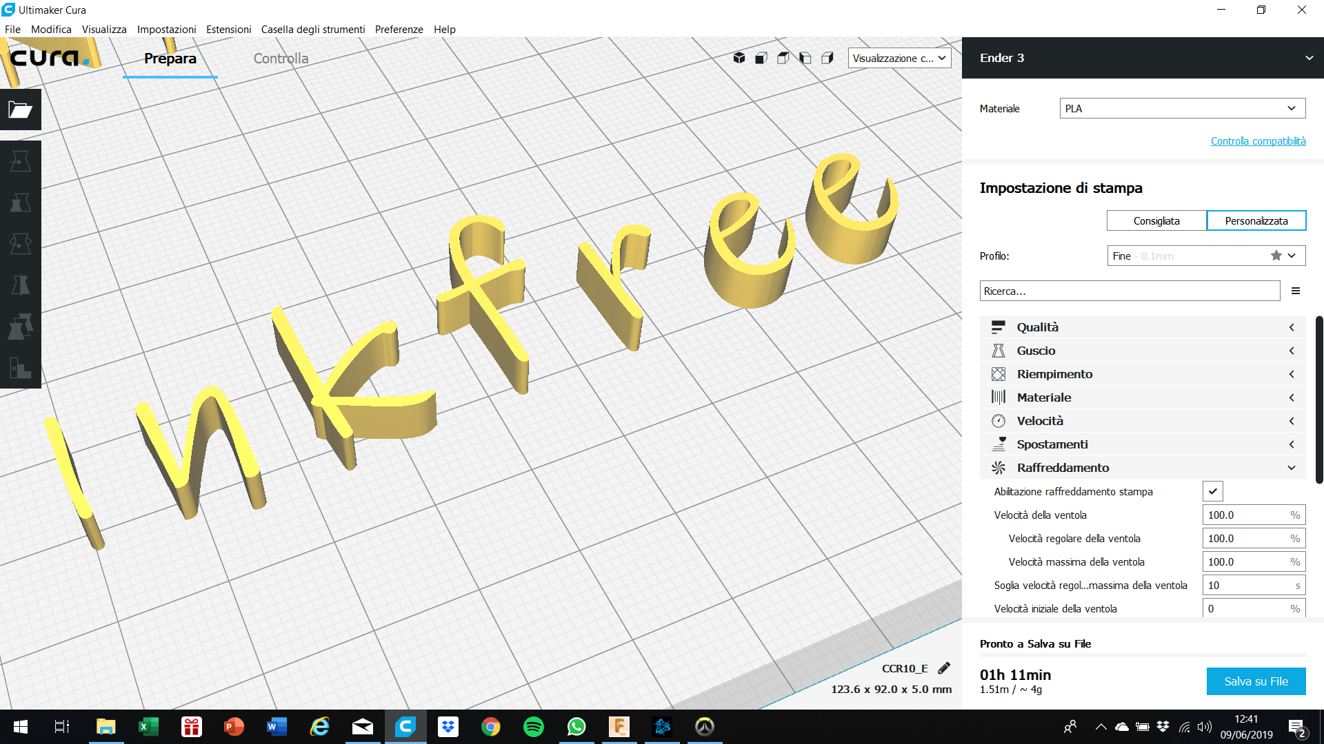 Descargar archivo STL INKFREE fuente minúscula 3D letras archivo STL ...