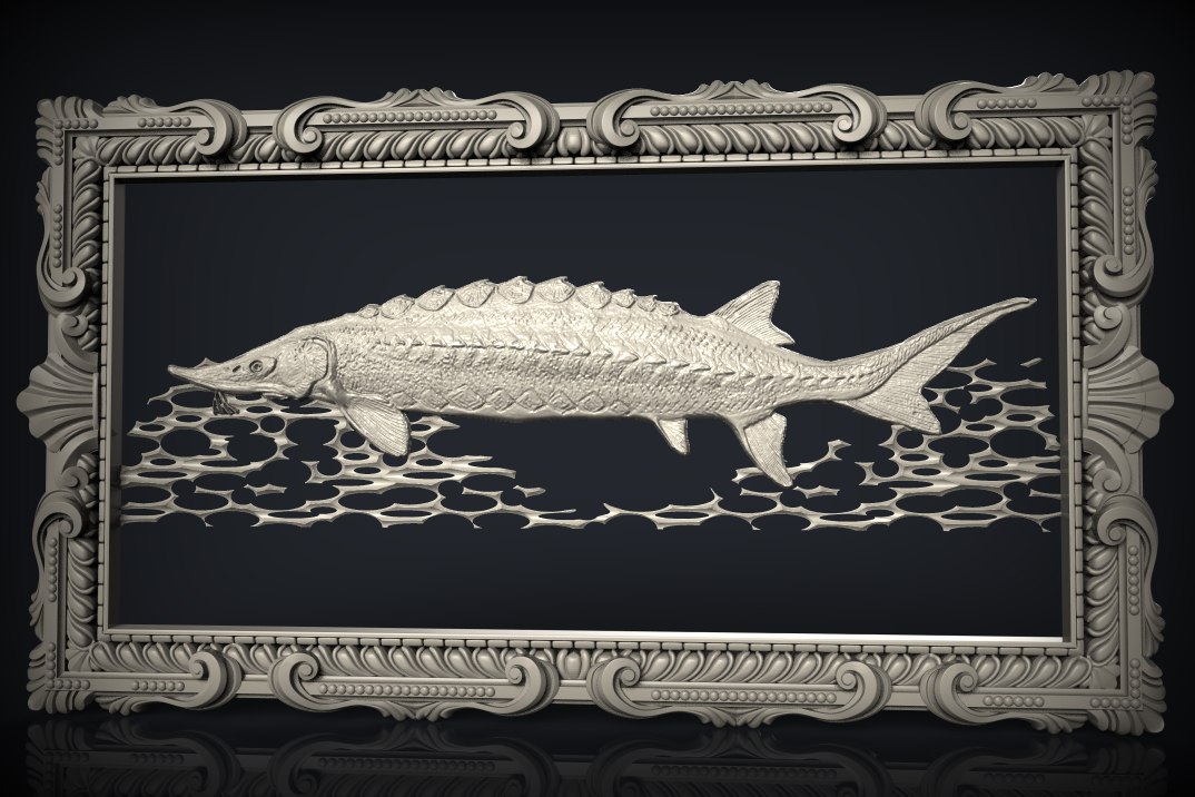 Free STL file Fish cnc art river 🐠・3D printer design to download・Cults