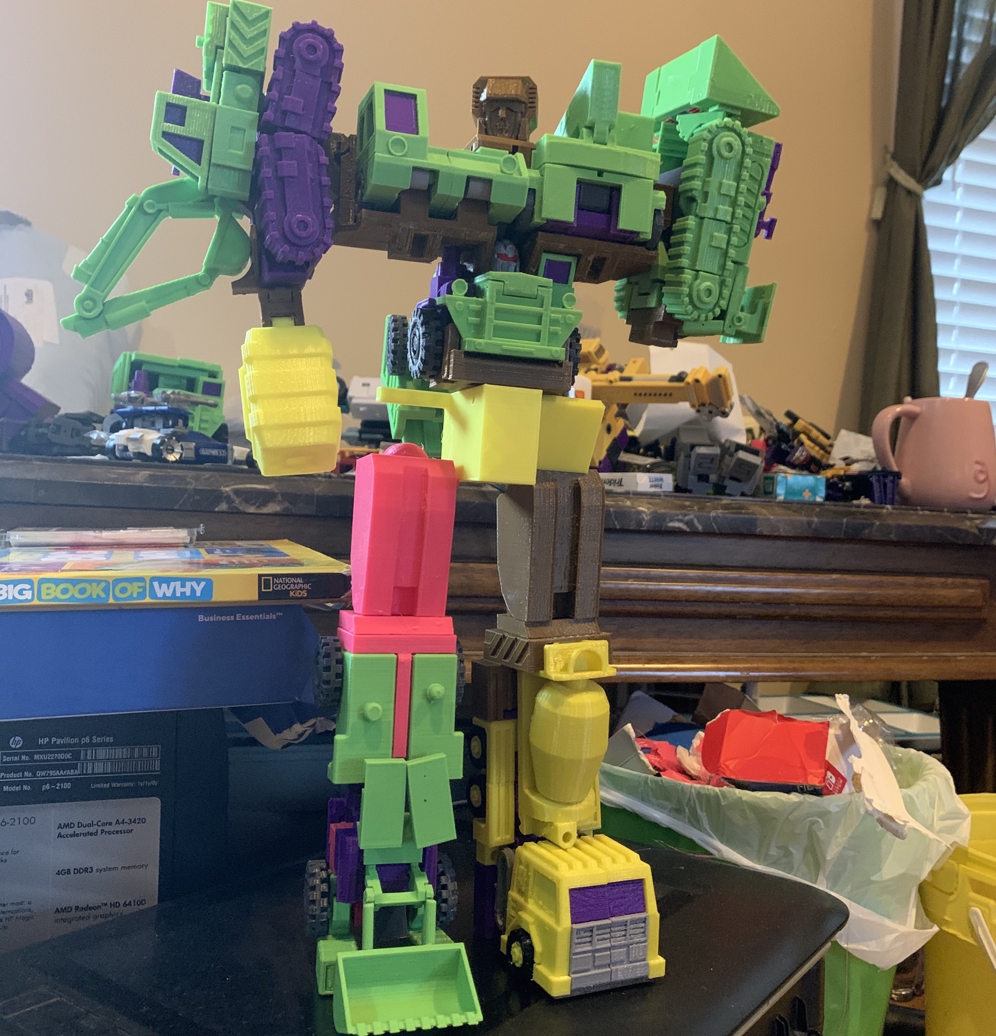 3D file G1 Constructicons Long Haul 🤖・Model to download and 3D print・Cults
