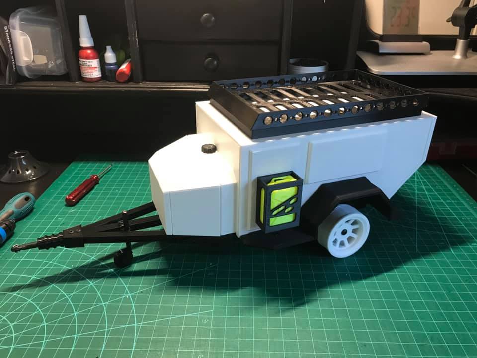 3D file 1:10 Scale off road camper・3D printing idea to download・Cults