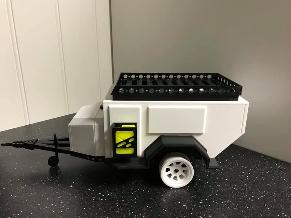 3D file 1:10 Scale off road camper・3D printing idea to download・Cults