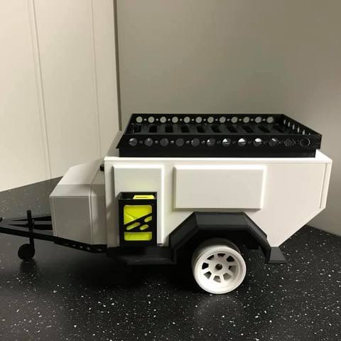 Download STL file 1:10 Scale off road camper ・ Cults