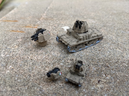 STL file Italian WW2 Tank M15 / 42 Carro Contraereo Antiaereo・3D ...