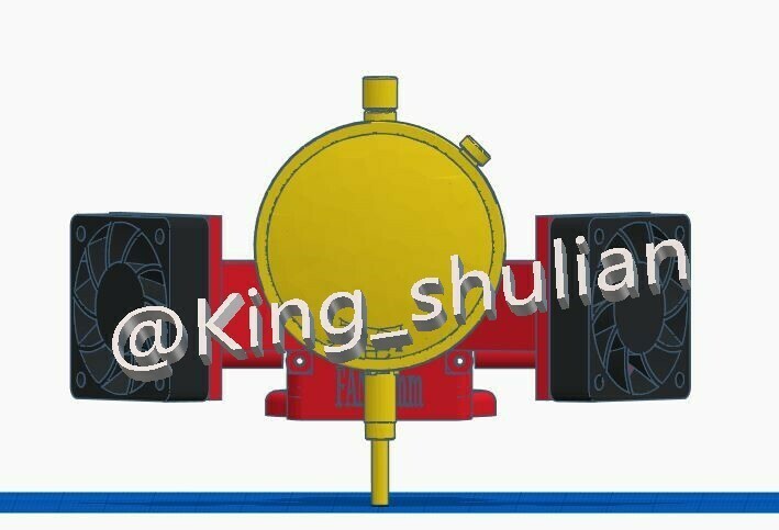Free 3D file Double fan 40mm + Dial Comparator Mount 🔧・3D print design ...